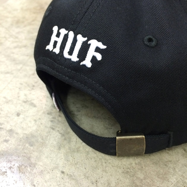 HEK x HUF Hat (Black/White) – Innovative Leisure